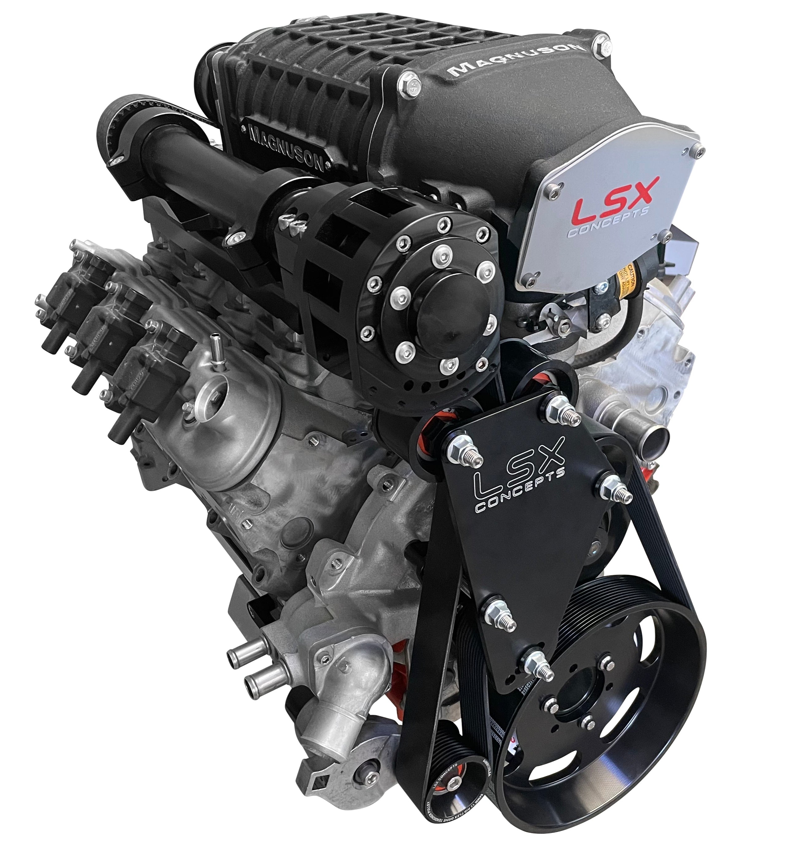 LSX Concepts Muscle Car LS, LSA, and LS1 Accessory Drive Brackets