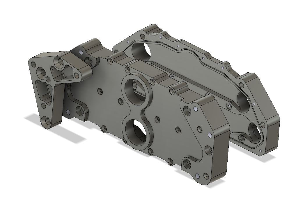 LSA / ZL1 Electric Water Pump Manifold – LSX Concepts