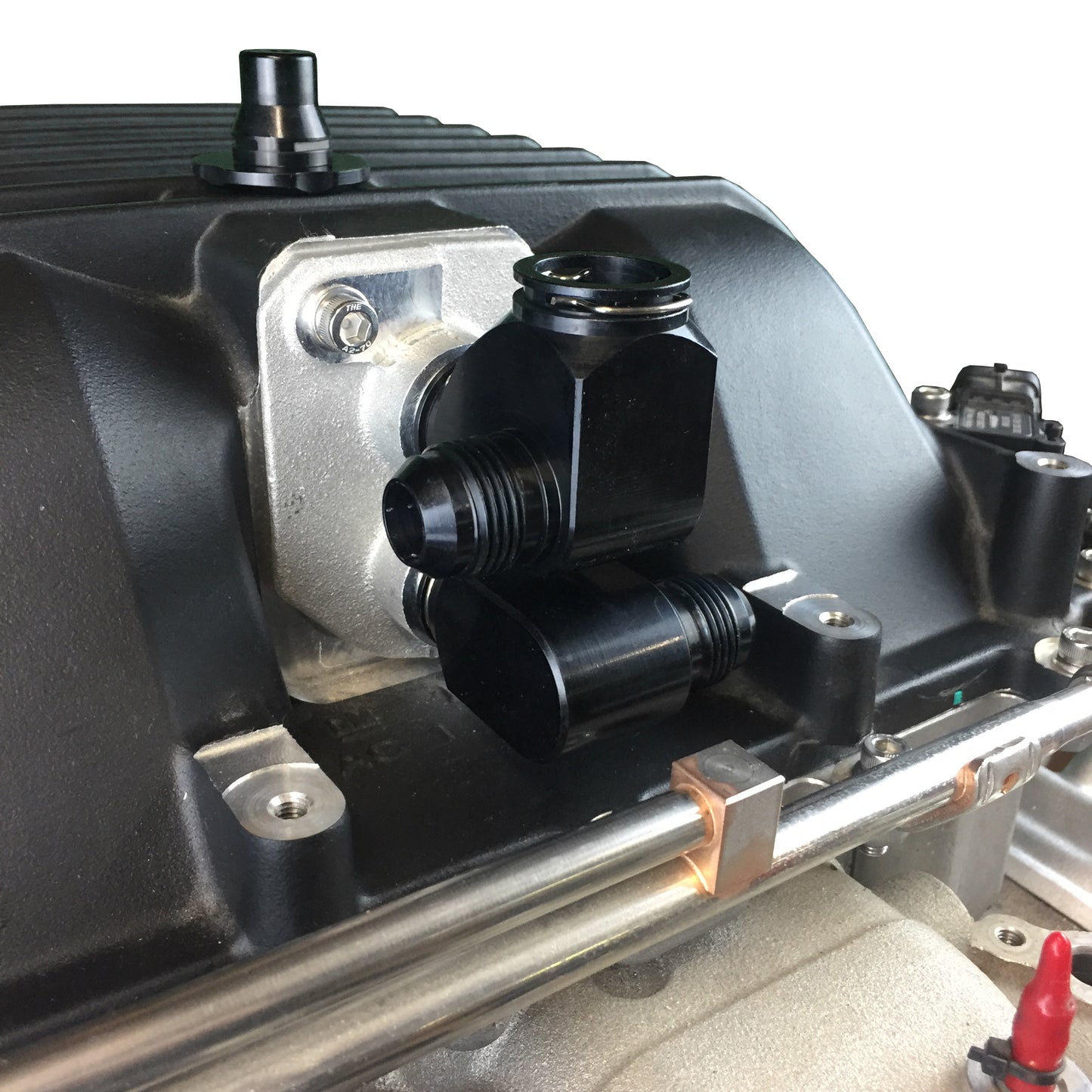 LSA/ZL1/LT4 Quick Connect Intercooler 90 to -10AN Male Fitting with FI ...
